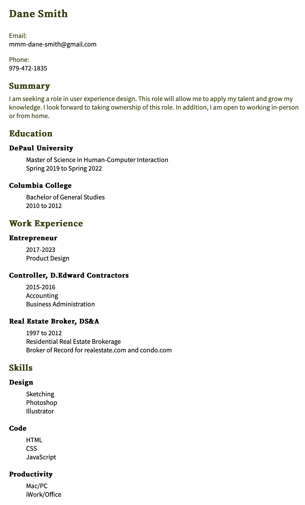 Home Page [mmm-dane-smith.github.io]